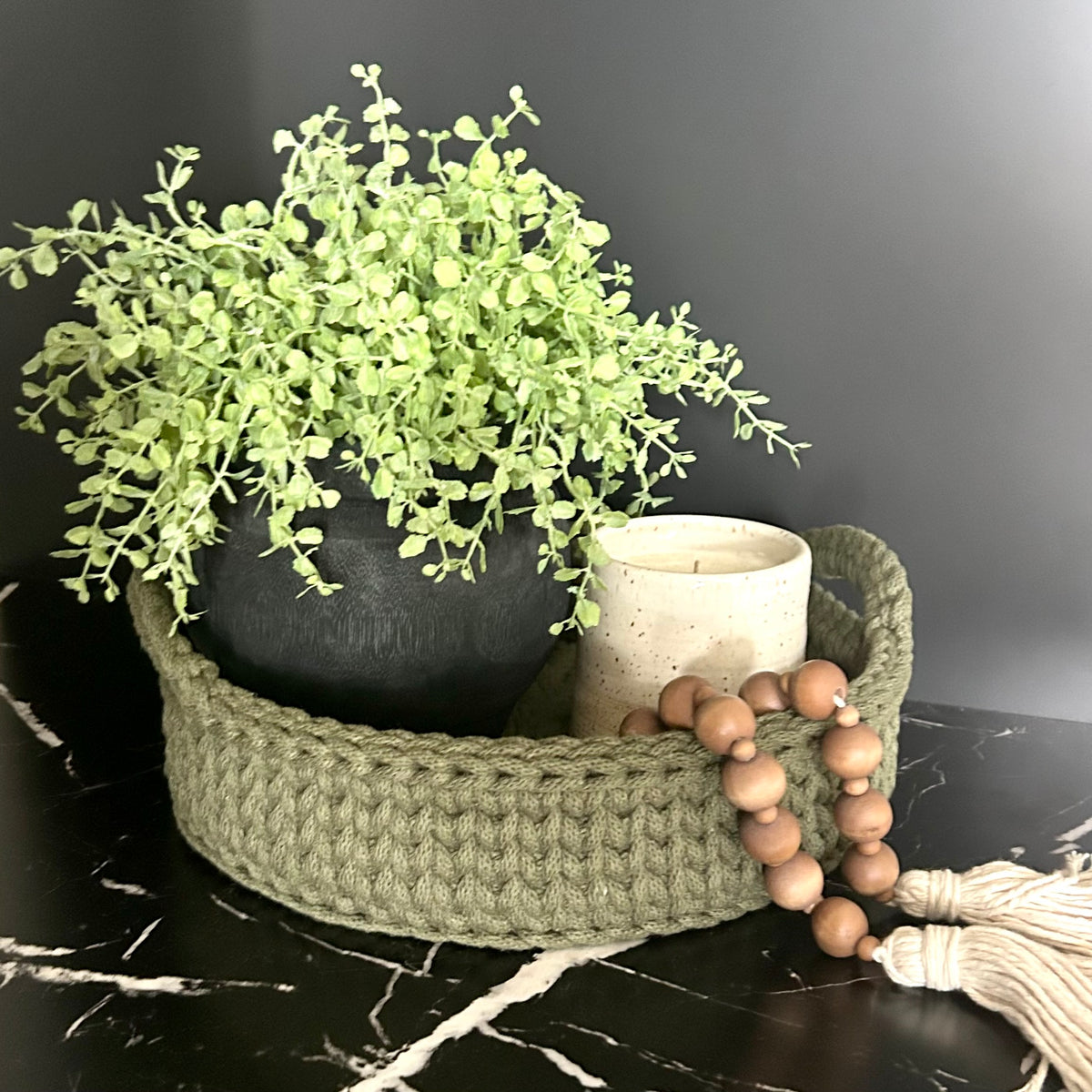 Chunky Tray with Handles - 3 Colours - Ready to Ship – Amy Nicole Designs